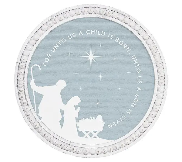SINCERE SURROUNDINGS 14' Unto Us Child Beaded A Rt