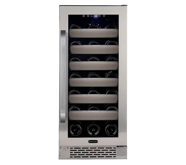 WHYNTER 33-bottle Seamless Door Single-zone Win Refrigerator