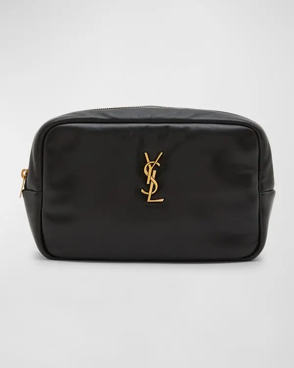 Saint Laurent Mini Cosmetic Pouch Bag - Noir
