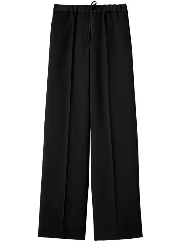JIL SANDER Wool Straight-leg Trousers