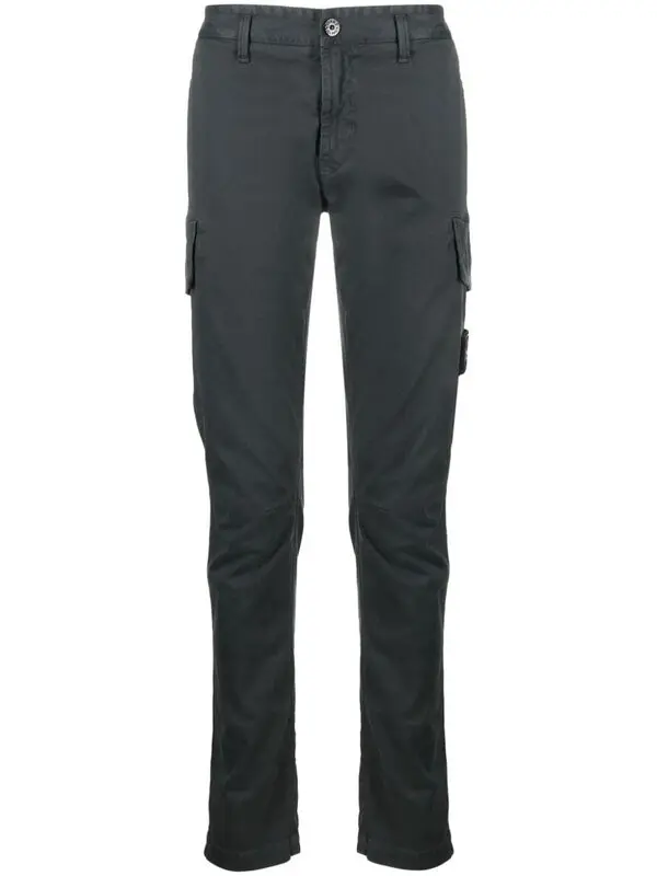 Stone Island Garment Dyed Cargo Trousers