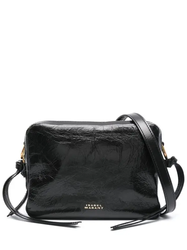 Isabel Marant Wardy Leather Camera Bag - Black