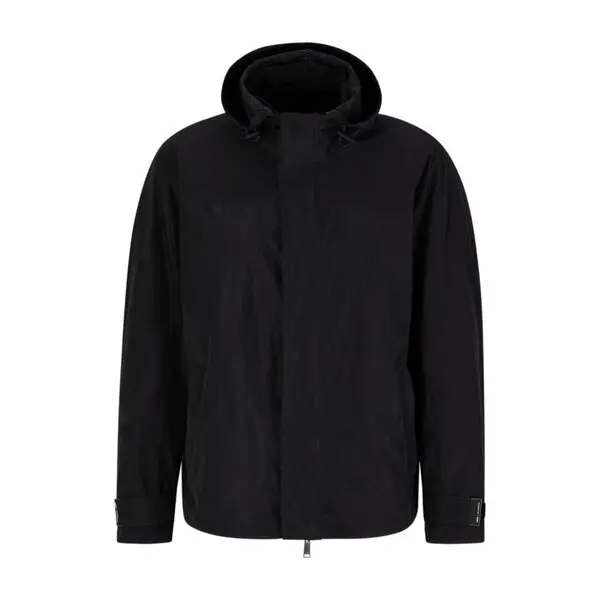 Buy Hugo Boss Porsche X Waterrepellent Hooded Jacket With Collaborative ...