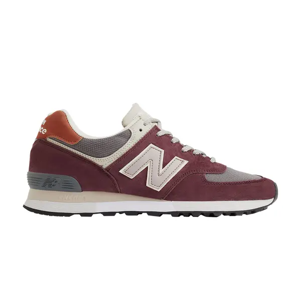 NEW BALANCE 576 Made In England 'underglazed' Sneakers - Red