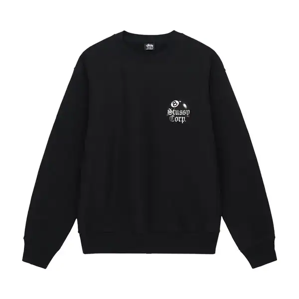 StüSsy Ball Crew Black Editorialist