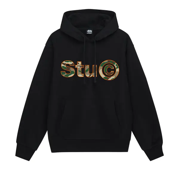 StÜssy Stu C. Hoodie - Black