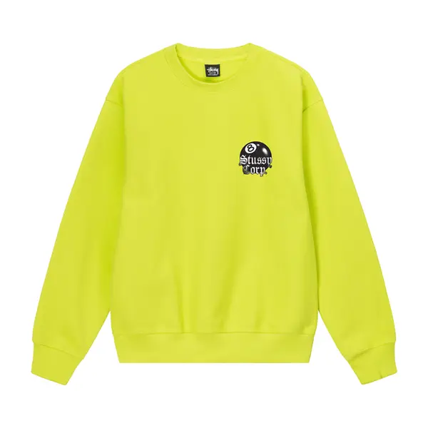 StÜssy 8 Ball Corp. Crew - Green