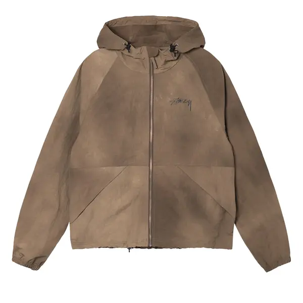 StÜssy Wave Dye Beach Shell - Brown