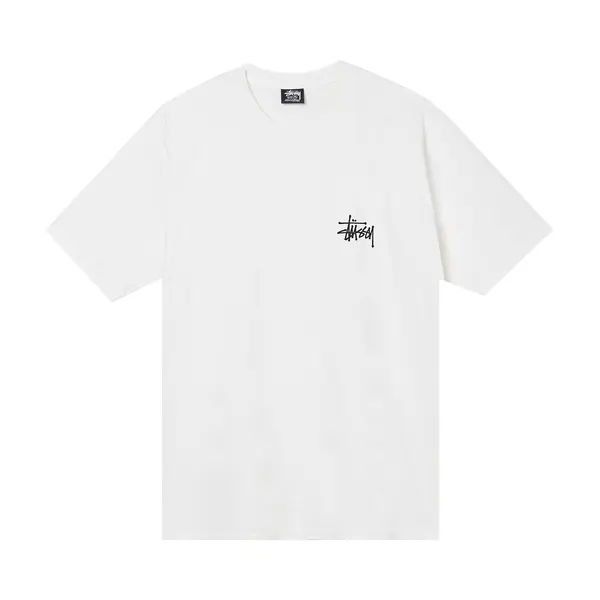 StÜssy Basic Pigment Dyed Tee 'natural - White