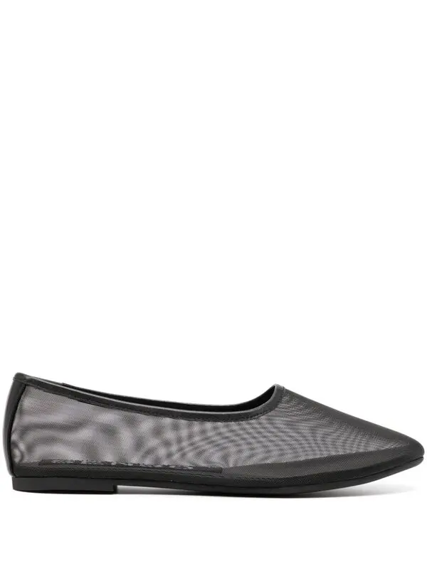 Senso Dena Mesh Ballerinas - Black