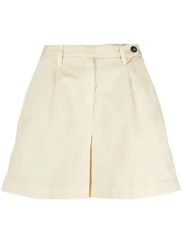Massimo Alba Cotton-linen Bermuda Shorts