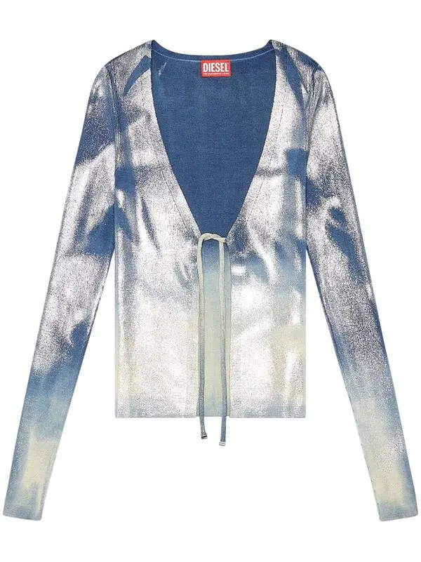 Diesel M-isolde Faded Cardigan