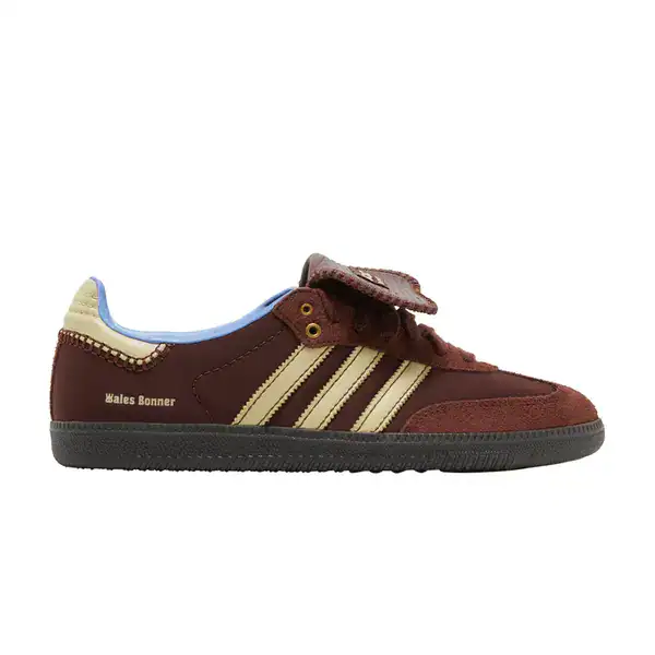 Adidas Wales Bonner X Samba Nylon Sneakers - Brown | Editorialist