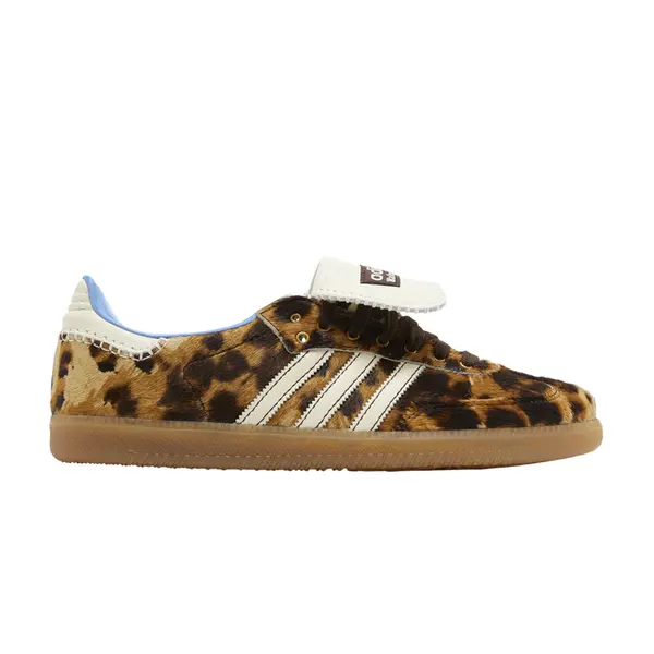 Adidas Wales Bonner X Samba Pony Leopard Sneakers