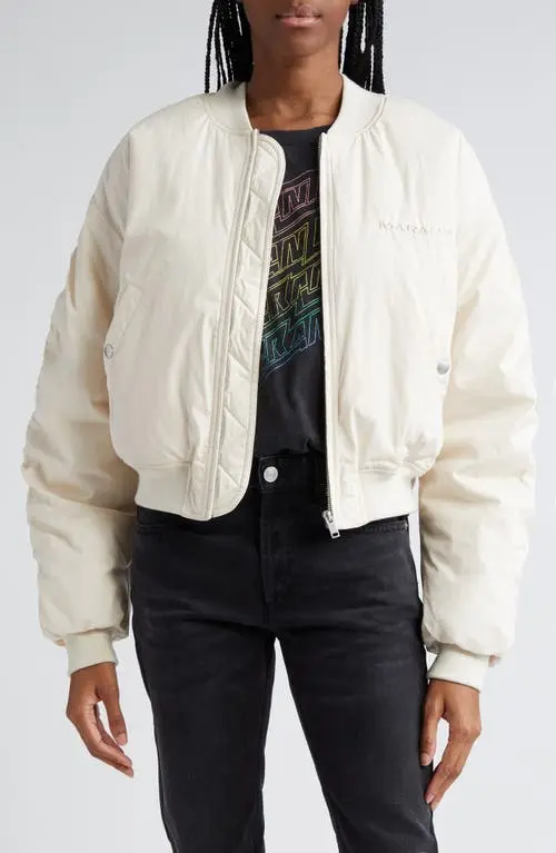 Veste Bomber En Soie Imprimée Isabel Marant – Taille US2/FR34 | Modèle 'Gamble' Neuf Sans Étiquettes