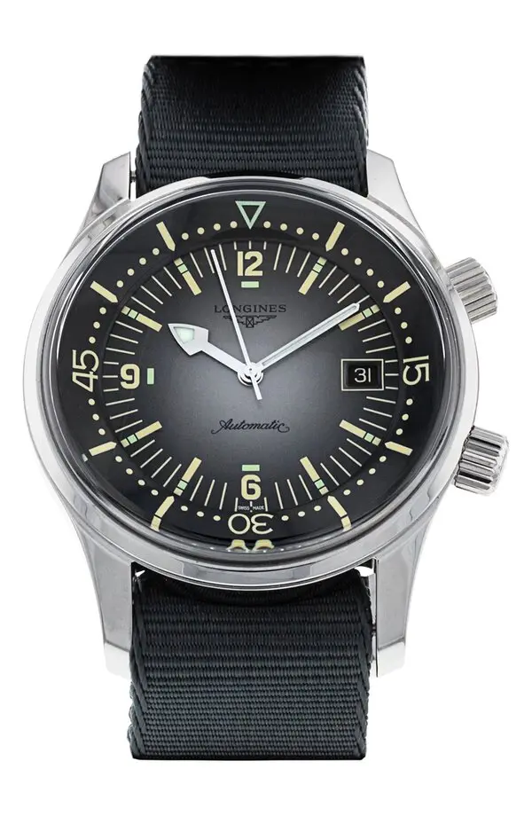 WATCHFINDER & CO. Longines Preowned Legend Diver Automatic Watch - Grey ...