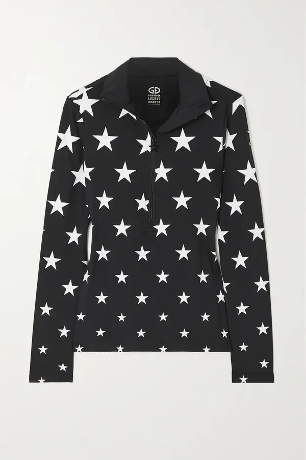Goldbergh Printed Stretch-jersey Ski Top