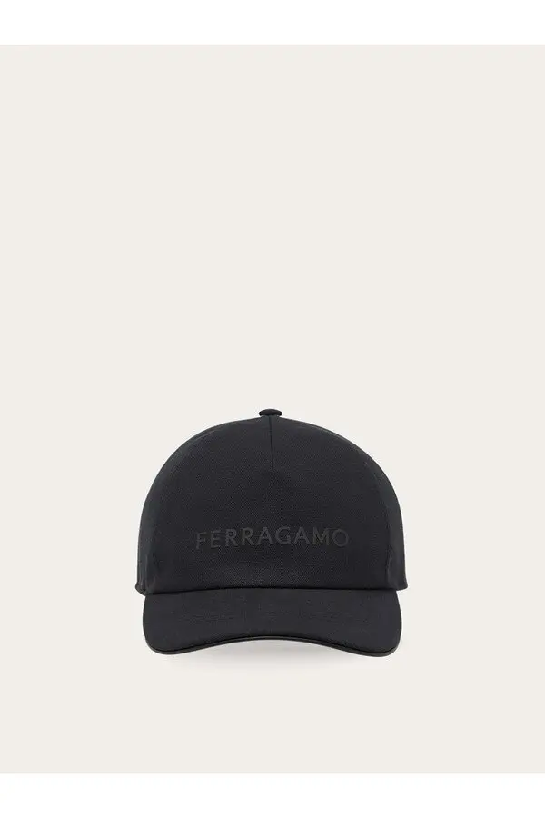 FERRAGAMO Baseball Cap With Signature