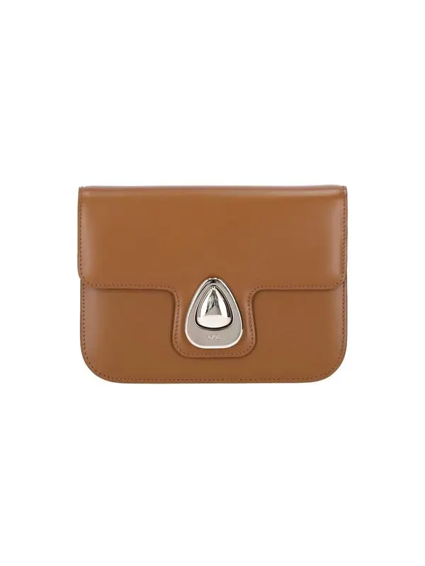 A.p.c. Leather Bag - Brown