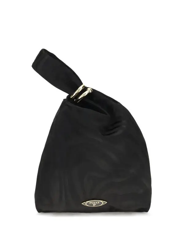 Emilio Pucci Emilio Silk Clutch Bag - Black