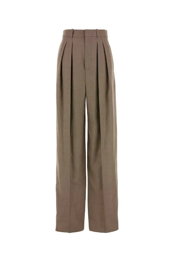 Saint Laurent Two-tone Wool Pants - Multicoloured