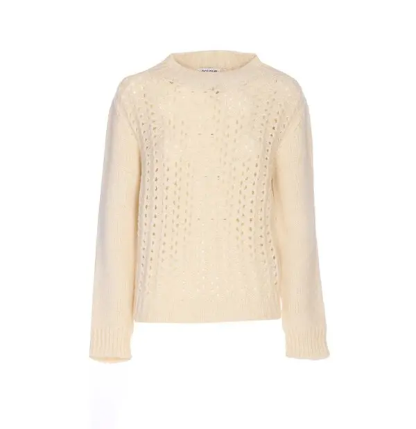 DONDUP Dolcevita Sweater - White