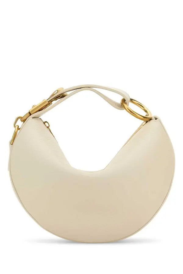 Burberry Knight Arc Handbag - White