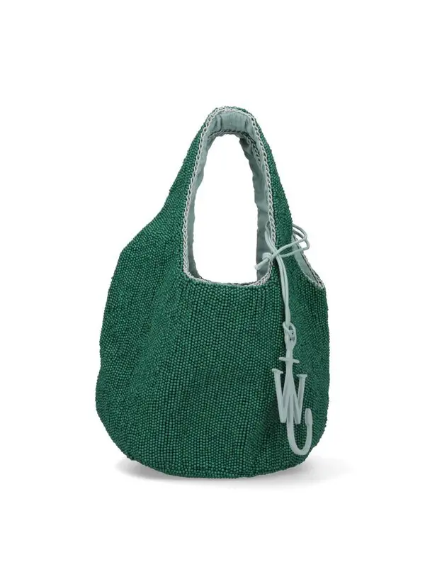 JW Anderson Beaded Tote - Green