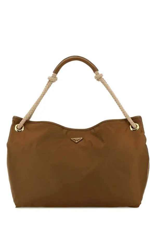 Prada Re-nylon Large Mariner Shopper - Brown