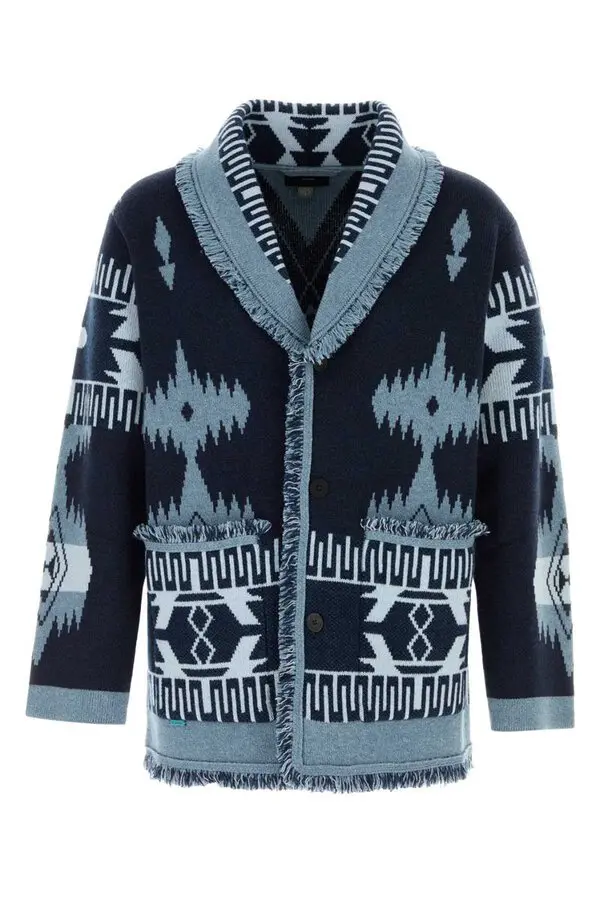 Alanui Embroidered Cashmere Cardigan - Printed
