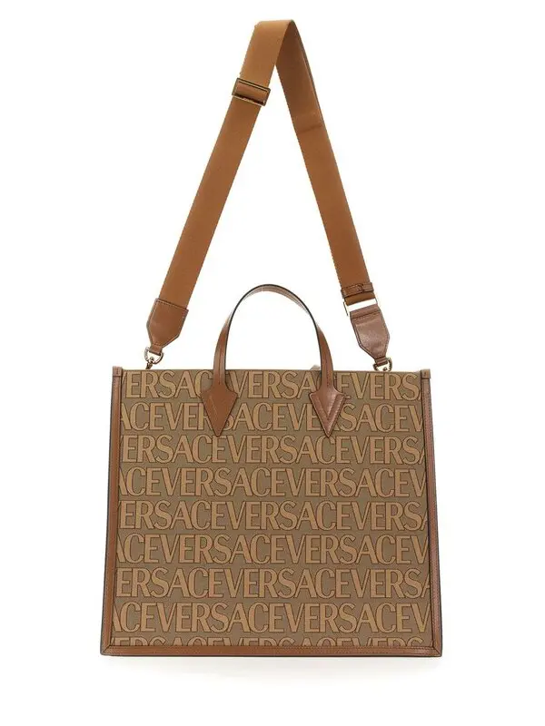 Versace Shopper Bag With Logo
