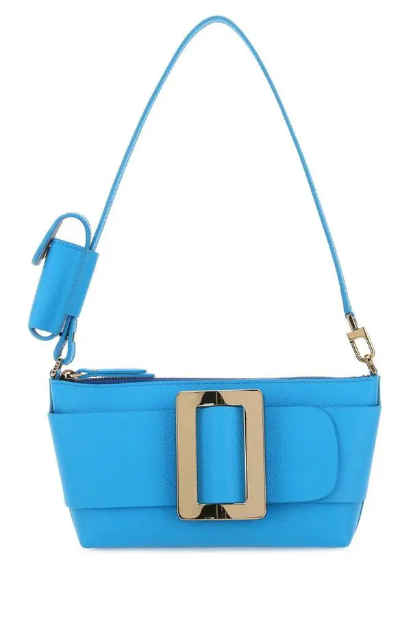 Boyy Buckle Pouchette Shoulder Bag - Blue
