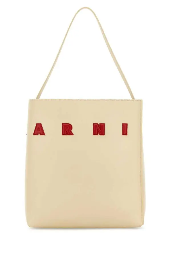Marni Medium Museo Shoulder Bag - White