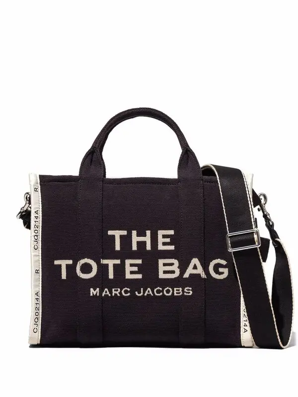 Marc Jacobs The Jacquard Medium Tote Bag - Black