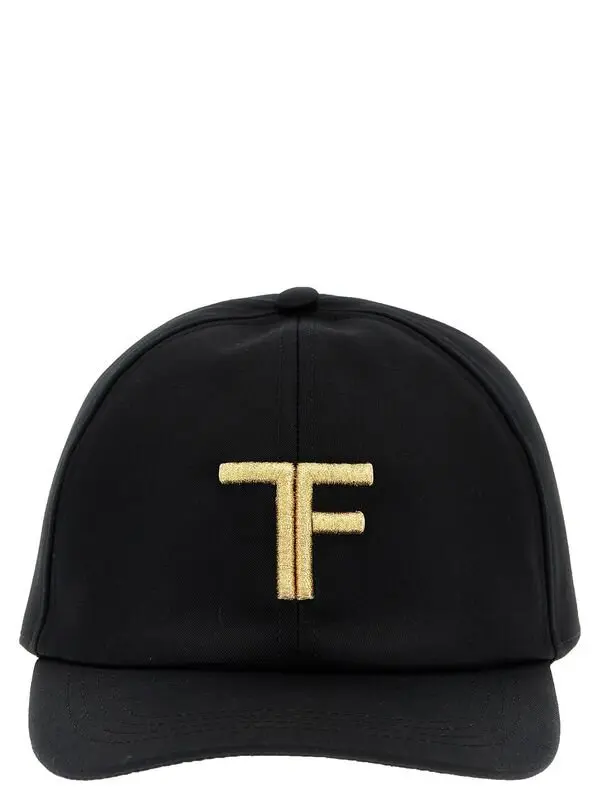Buy TOM FORD Baseball Cap Tf Logo - Black At 33% Off | Editorialist