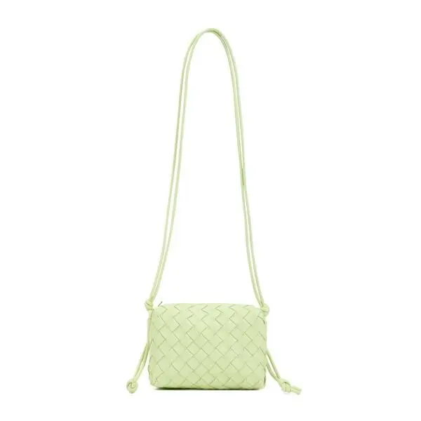 Buy Bottega Veneta Mini Loop Camera Bag - Green At 33% Off | Editorialist