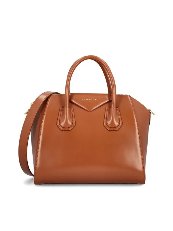 Givenchy Small Antigona Handbag - Caramel Brown