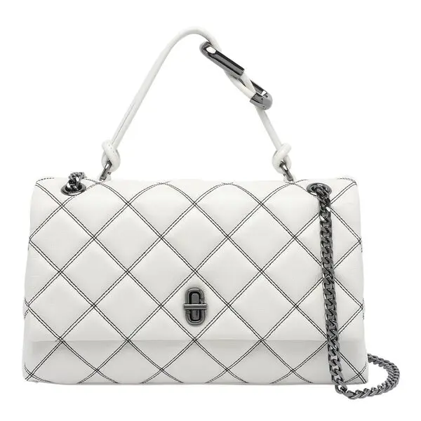 Marc Jacobs The Dual Chain Shoulder Bag - White