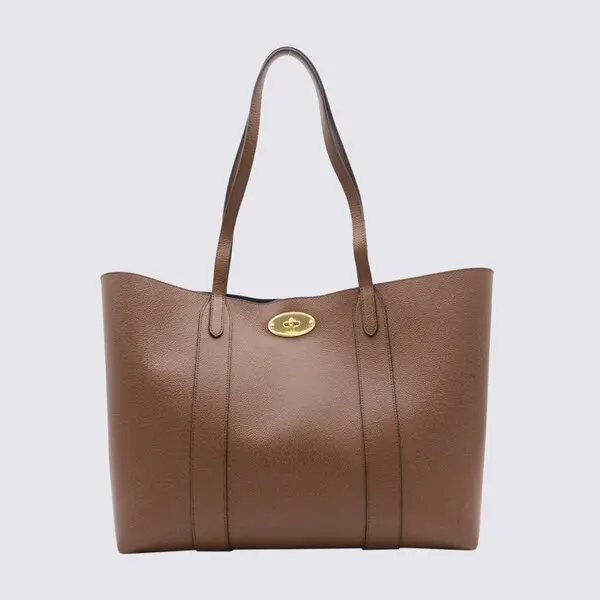 Mulberry Leather Tote Bag