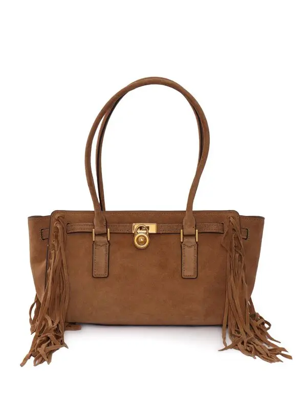 Michael Kors Small Shoulder Tote - Brown