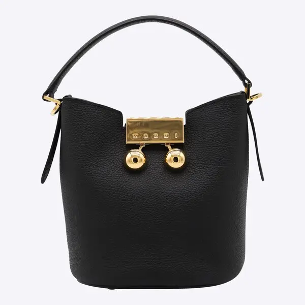 Marni Leather Trunkaroo Satchel