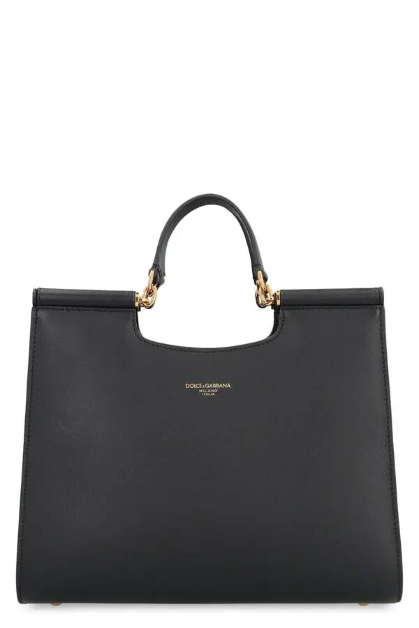 Dolce & Gabbana Small Sicily Tote - Black