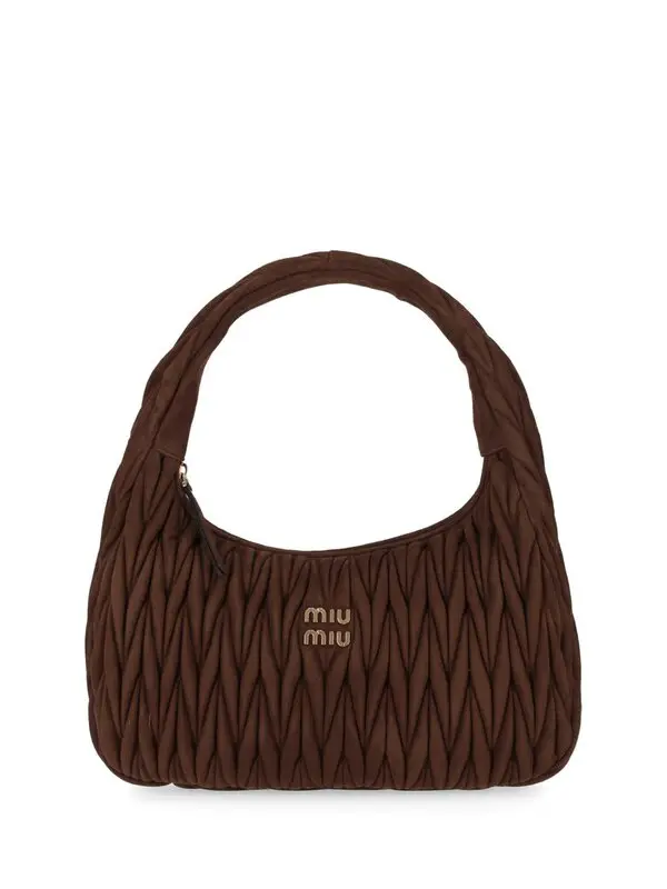 Miu Miu Sacca Shoulder Bag - Brown