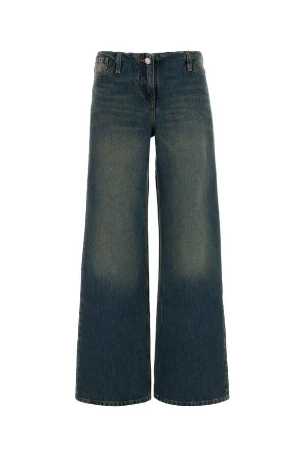 Magda Butrym Vntg Pants - Vntg Blue