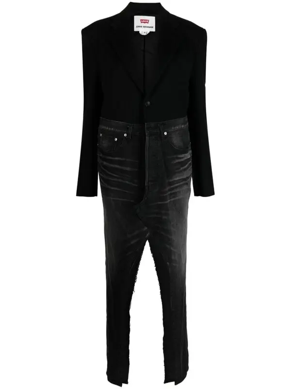 Junya Watanabe Panelled V-neck Coat