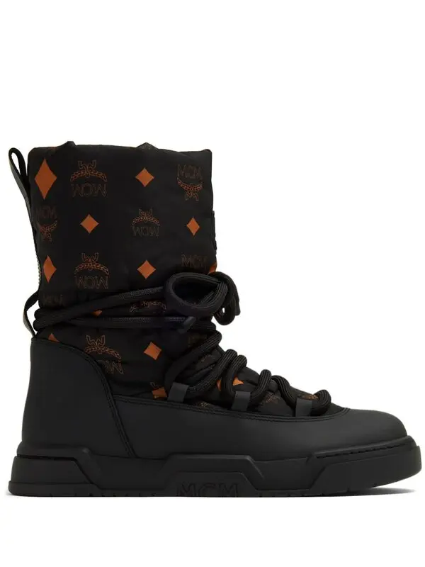 Mcm Skyward Lace-up Boots