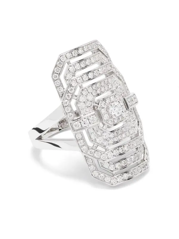 STATEMENT My Way Diamond Cocktail Ring - Silver