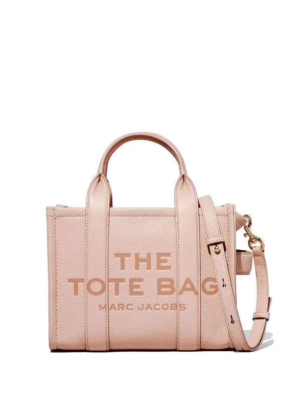 Marc Jacobs Grained Leather Tote Bag - Pink