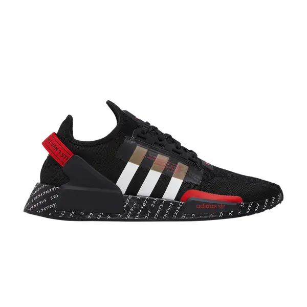 Adidas Nmd_r1 V2 Japanese Print - Black
