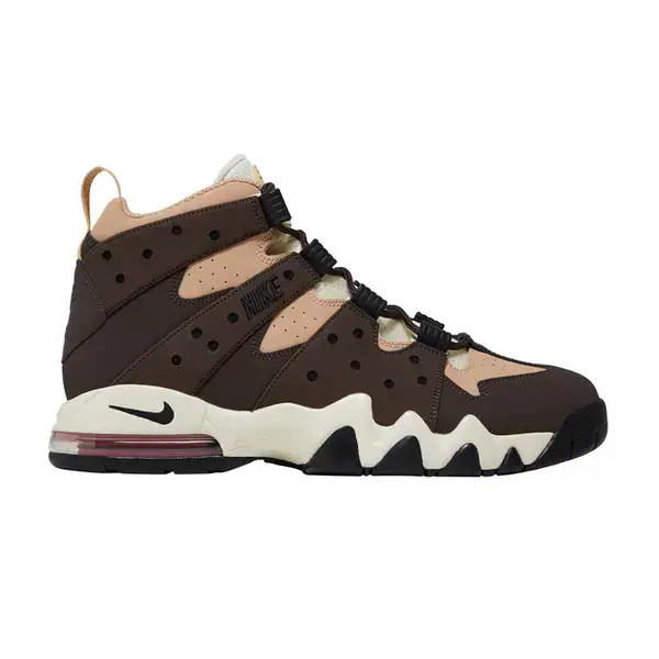 Brown New Charles Barkley Shoes 218 Huarache Sneakers New